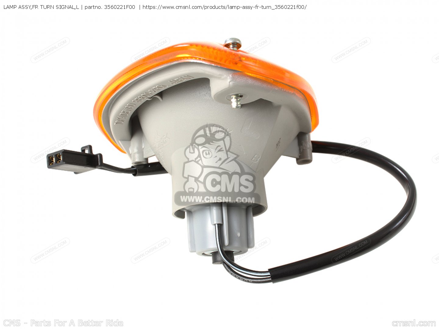 3560221F00: LAMP ASSY,FR TURN SIGNAL,L Suzuki - buy the 35602-21F00 at ...