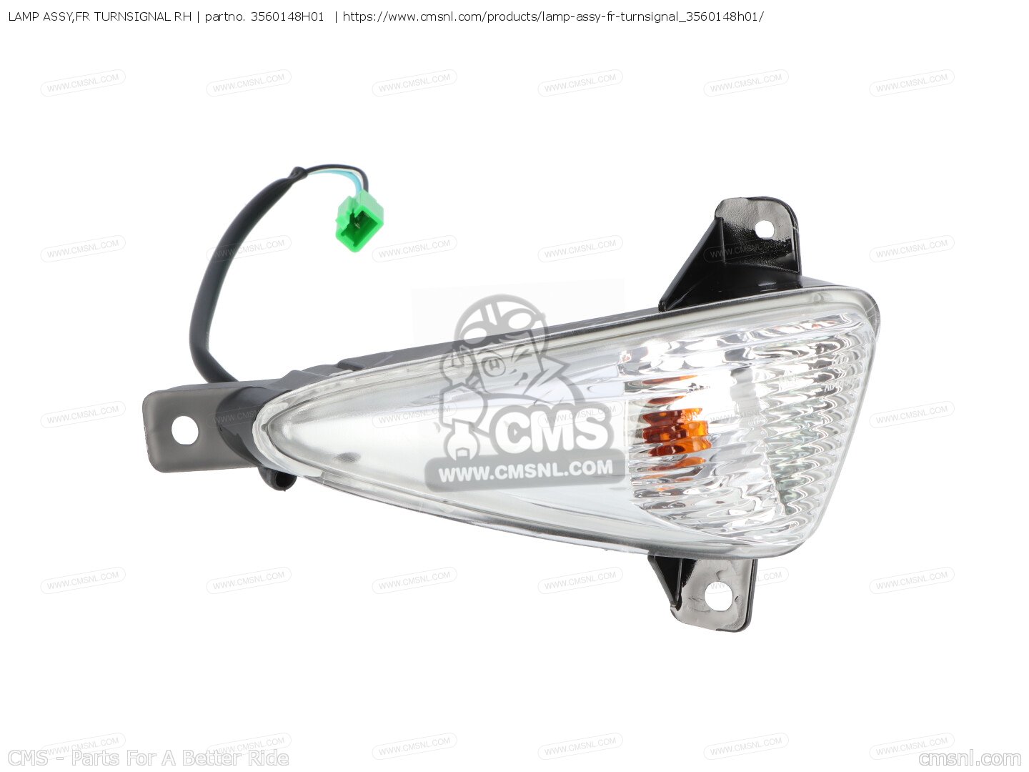 3560148H01: LAMP ASSY,FR TURNSIGNAL RH Suzuki - buy the 35601-48H01 at ...