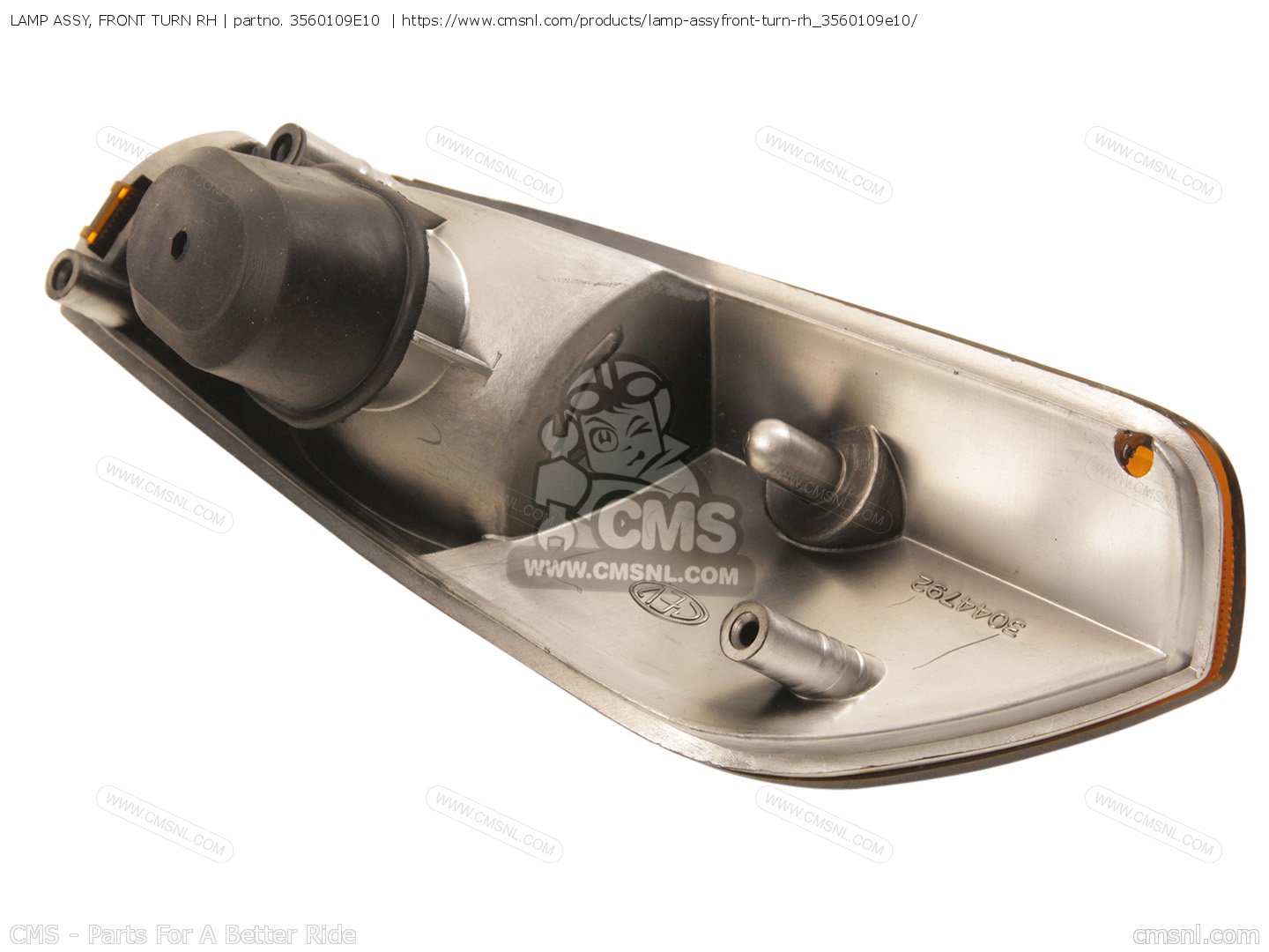 3560109E10: Lamp Assy, Front Turn Rh Suzuki - buy the 35601-09E10 at CMSNL
