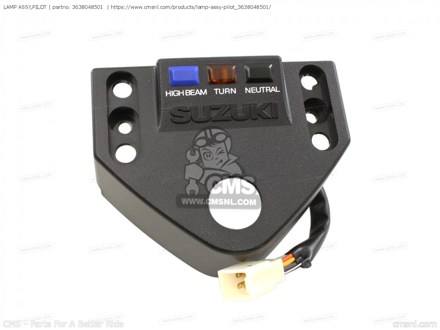 3638048501: LAMP ASSY,PILOT Suzuki - buy the 36380-48501 at CMSNL