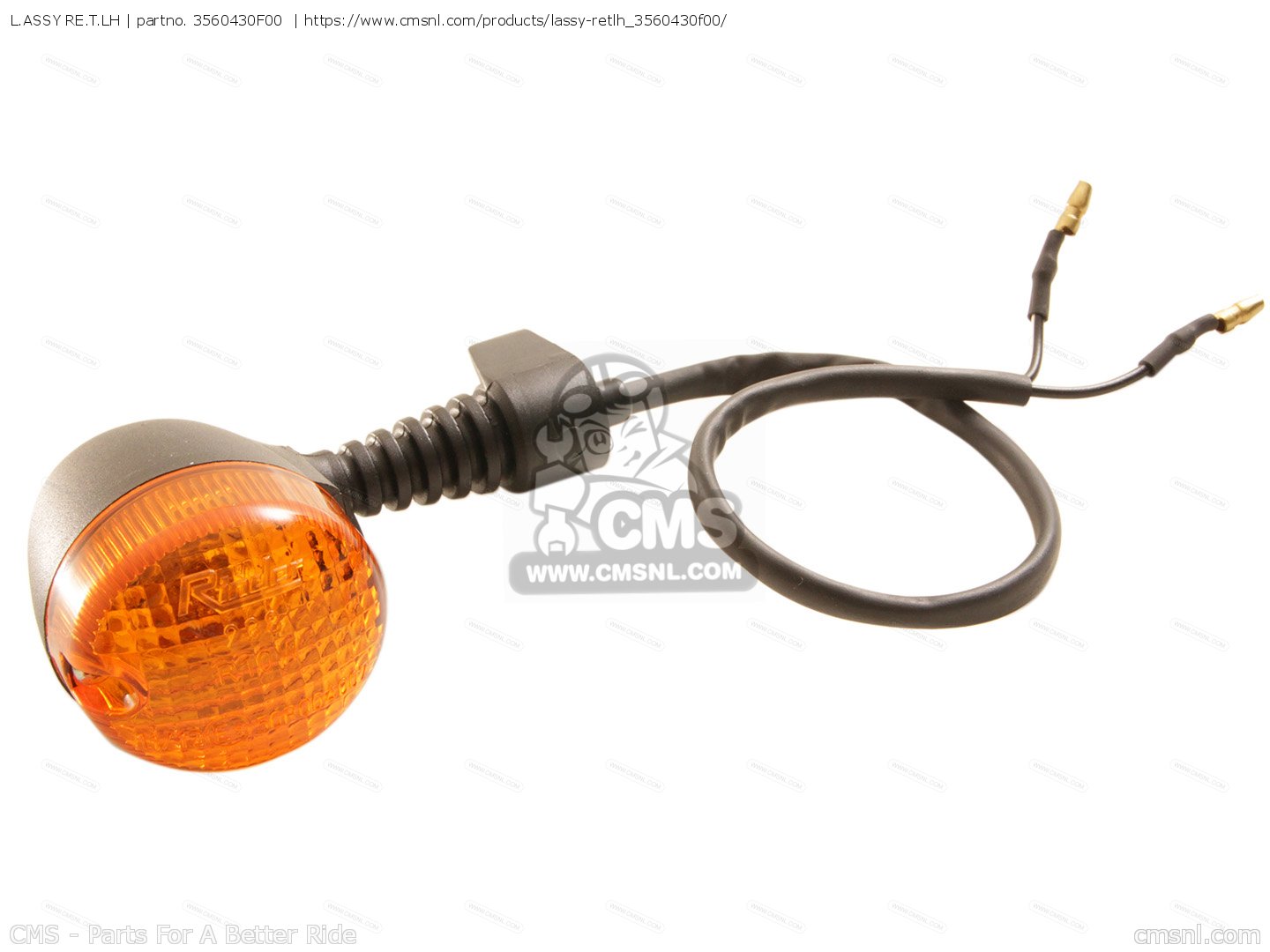 3560430F00: LAMP ASSY,REAR TURN SIGNAL LH Suzuki - buy the 35604-30F00 ...