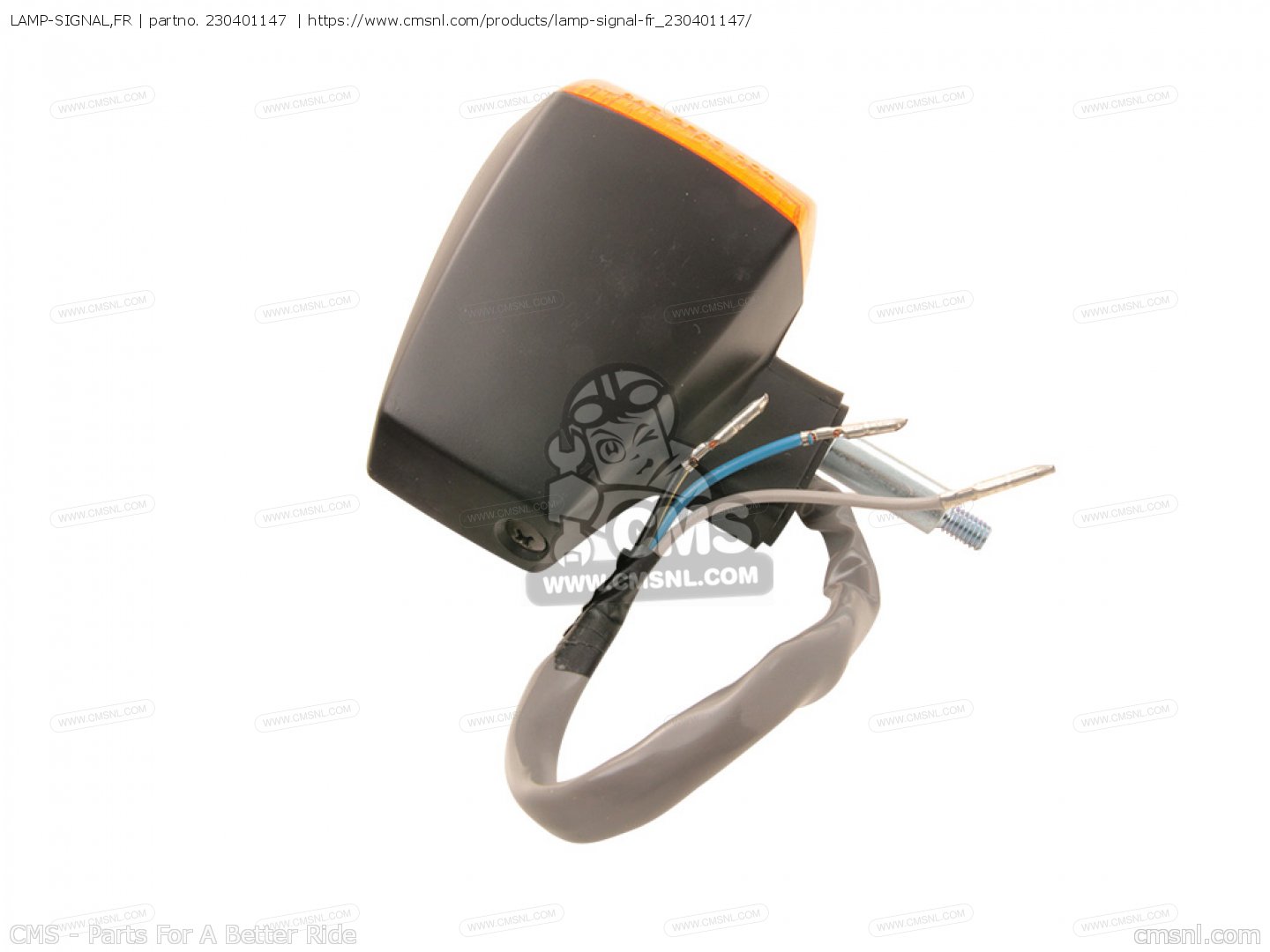230401147: Lamp-signal,fr Kawasaki - buy the 23040-1147 at CMSNL