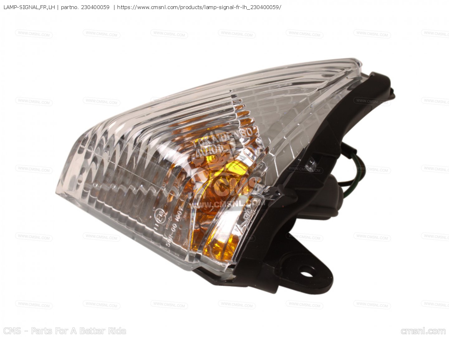 230400059: Lamp-signal,fr,lh Kawasaki - buy the 23040-0059 at CMSNL