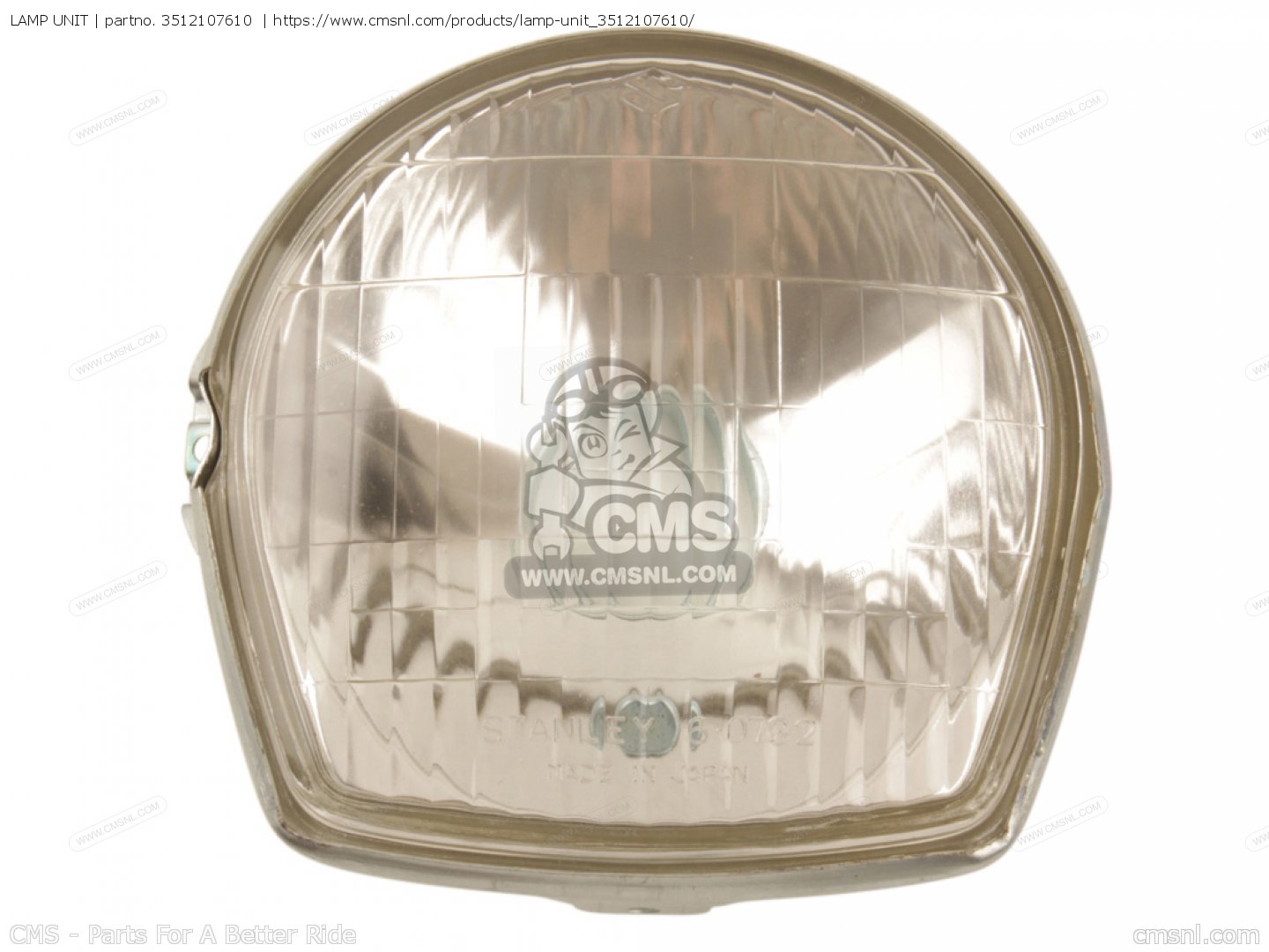 3512107610: LAMP UNIT Suzuki - buy the 35121-07610 at CMSNL