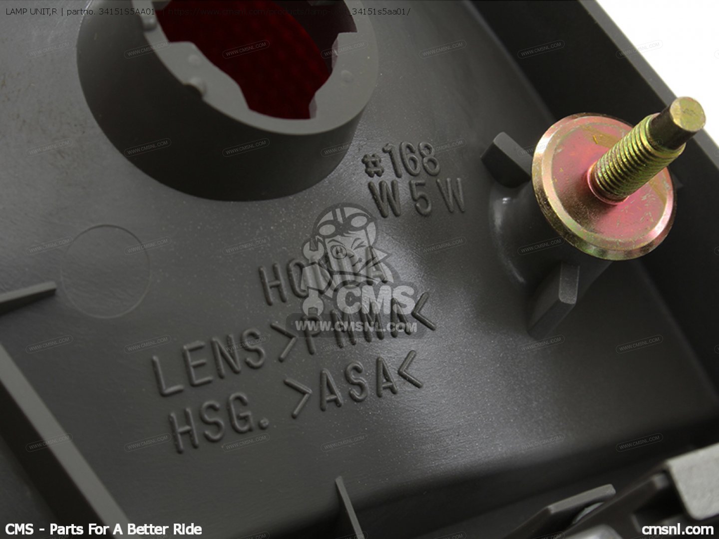 34151S5AA01: LAMP UNIT,R Honda - buy the 34151-S5A-A01 at CMSNL