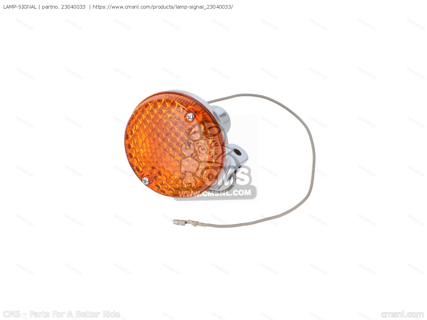 LAMP-SIGNAL for Kawasaki - order at CMSNL