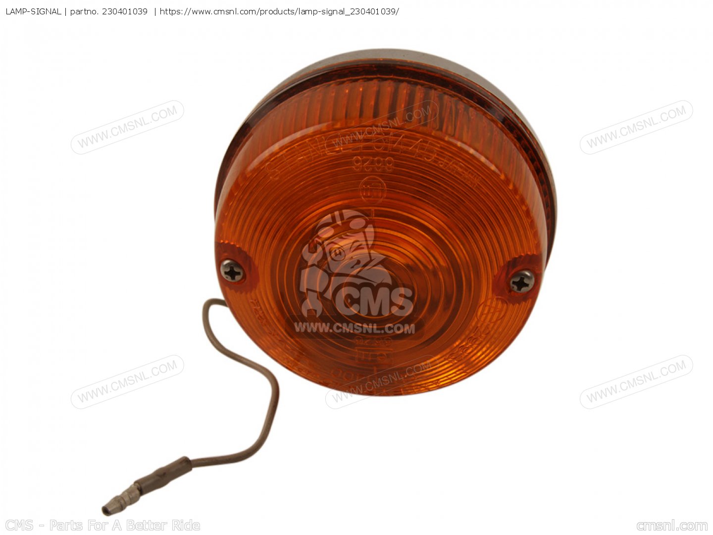 230401039: LAMP-SIGNAL Kawasaki - buy the 23040-1039 at CMSNL