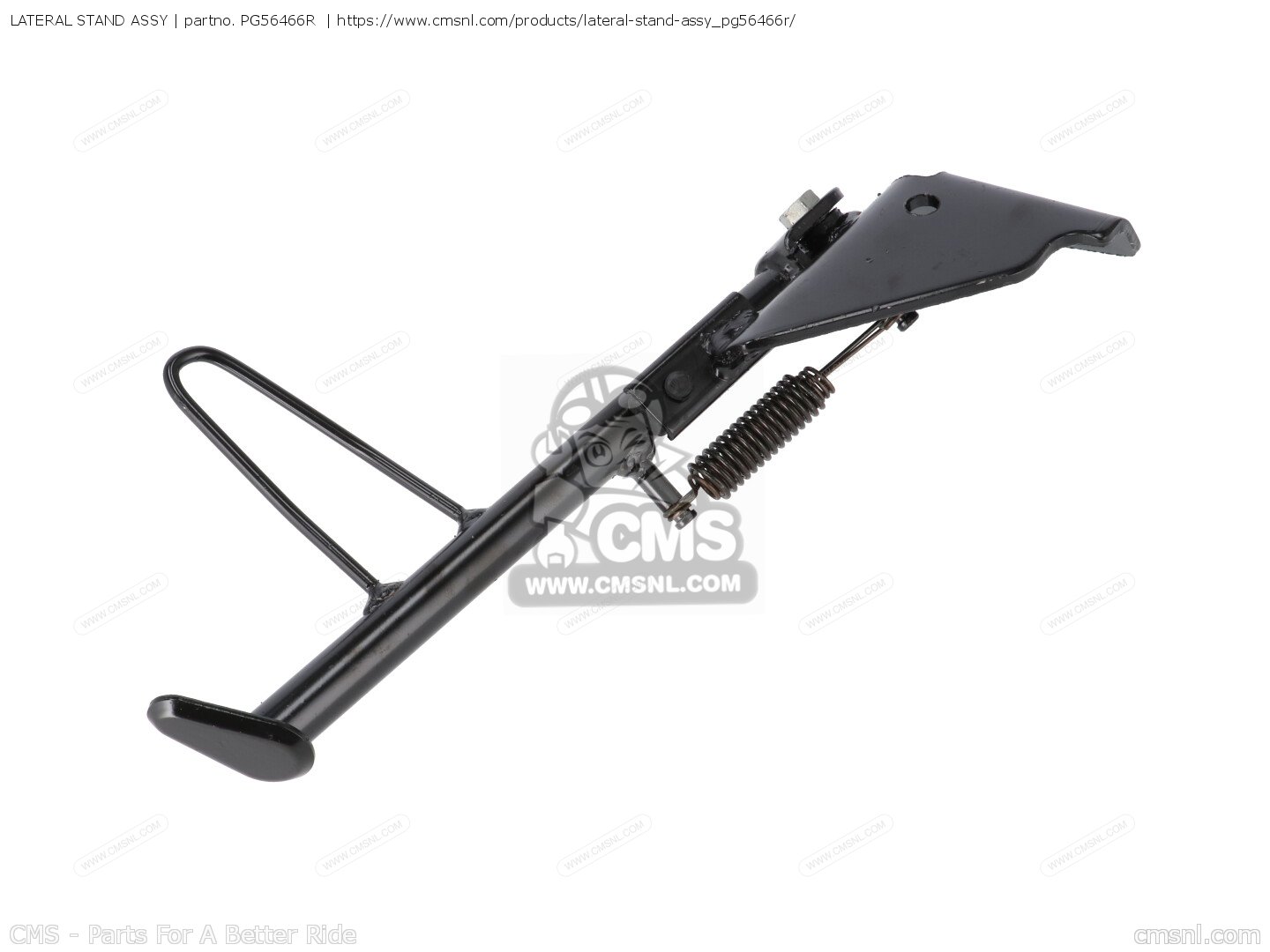 PG56466R: LATERAL STAND ASSY Piaggio Group - buy the PG56466R at CMSNL