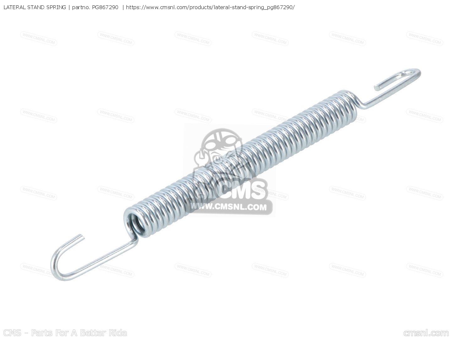PG867290: LATERAL STAND SPRING Piaggio Group - buy the PG867290 at CMSNL