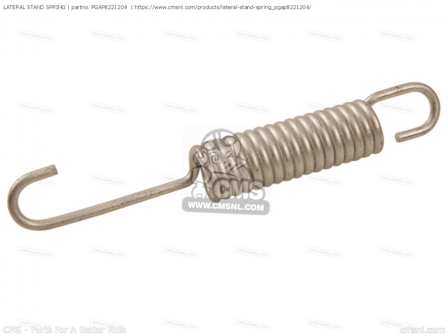PGAP8221204: LATERAL STAND SPRING Piaggio Group - buy the PGAP8221204 ...