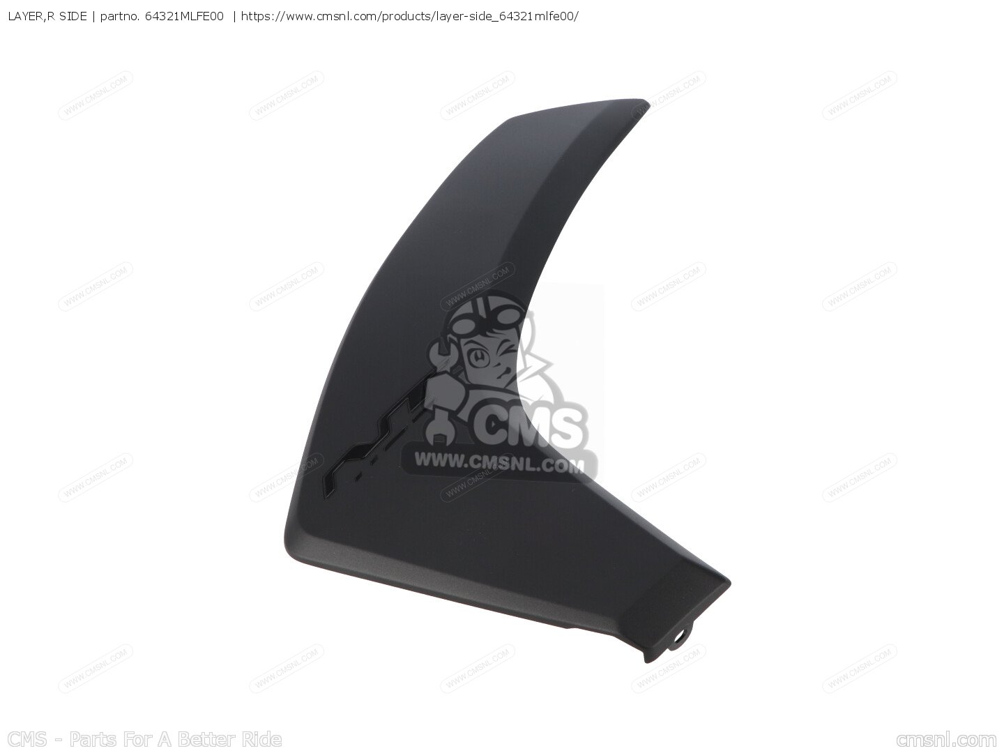 64321MLFE00: Layer,r Side Honda - buy the 64321-MLF-E00 at CMSNL