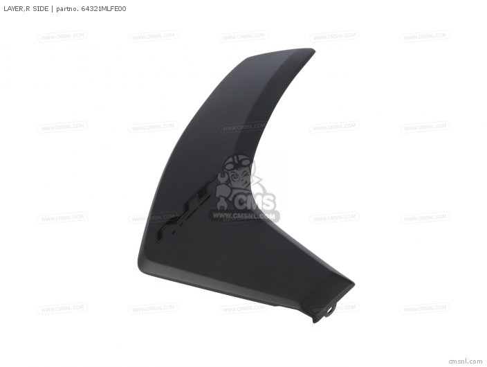 64321MLFE00: Layer,r Side Honda - buy the 64321-MLF-E00 at CMSNL