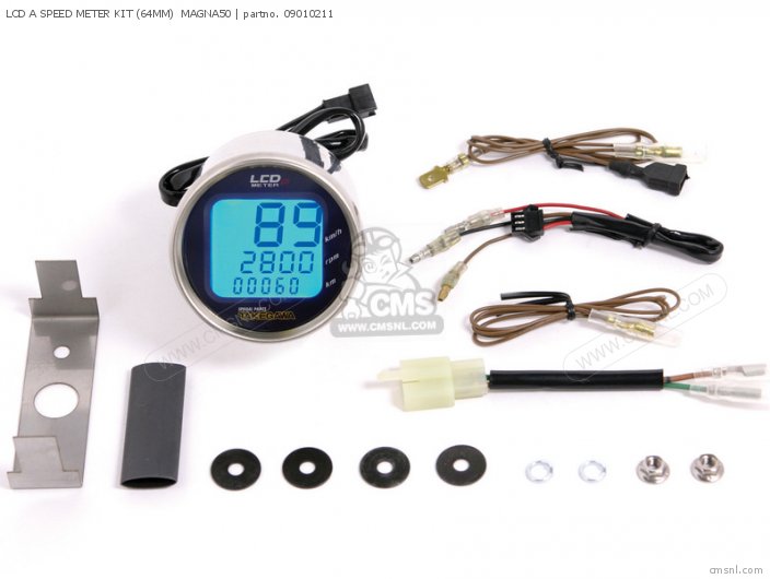 lcd speed meter kit 64mm magna50 forum