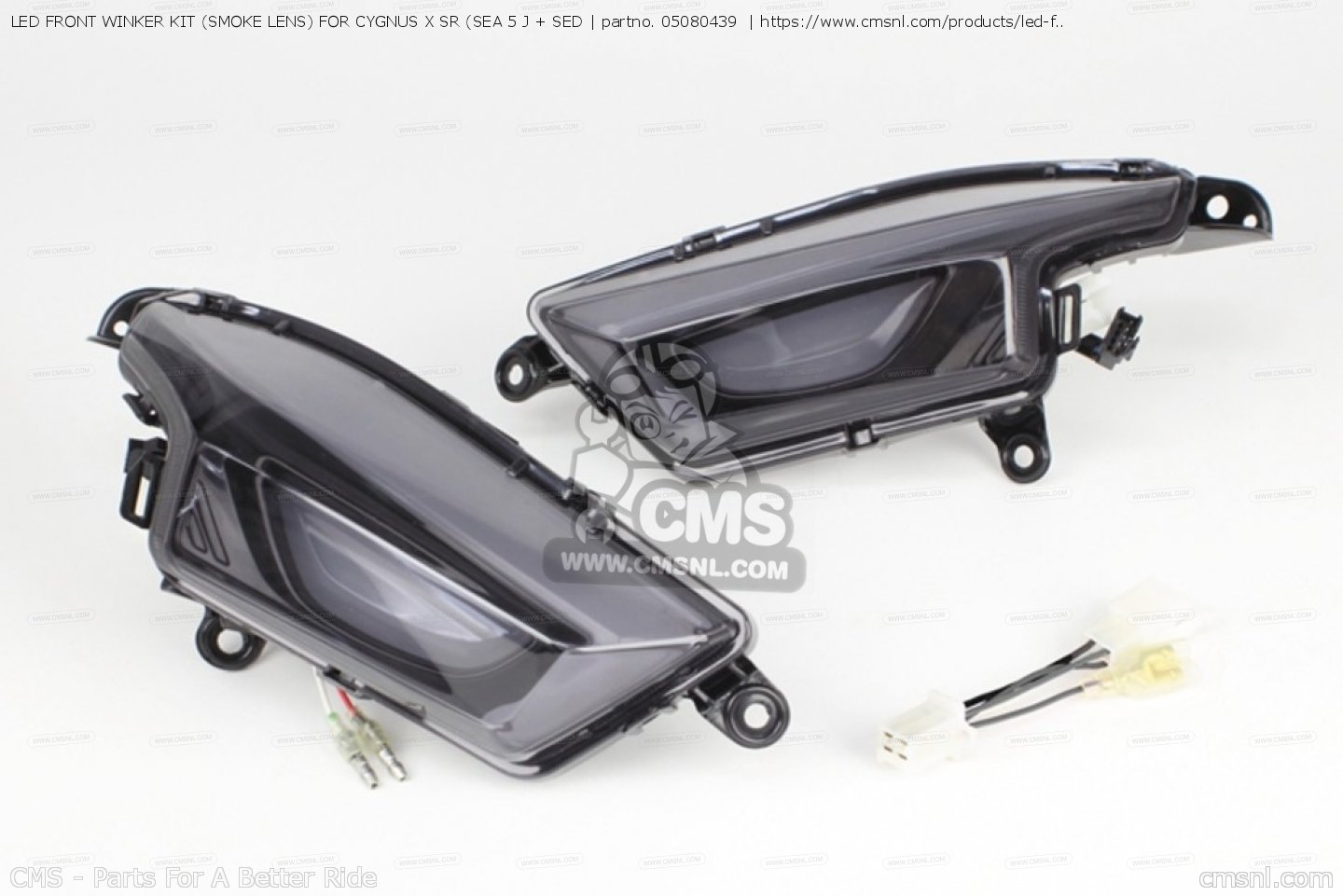 05080439: Led Front Winker Kit (smoke Lens) For Cygnus X Sr (sea 5 J ...
