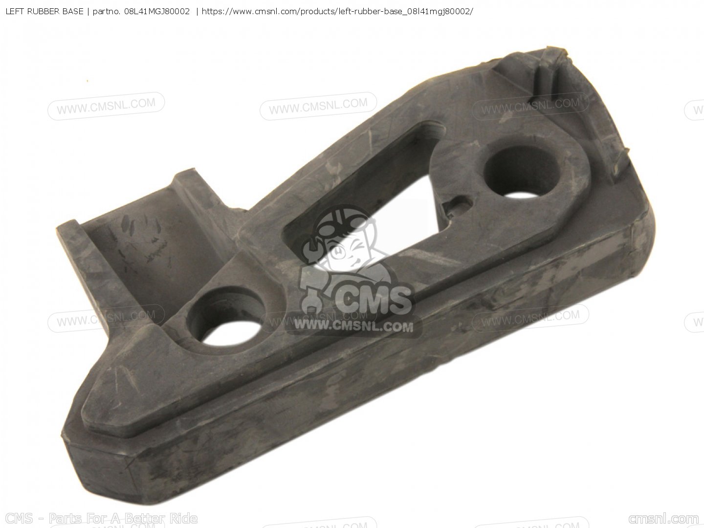LEFT RUBBER BASE for Honda - order at CMSNL