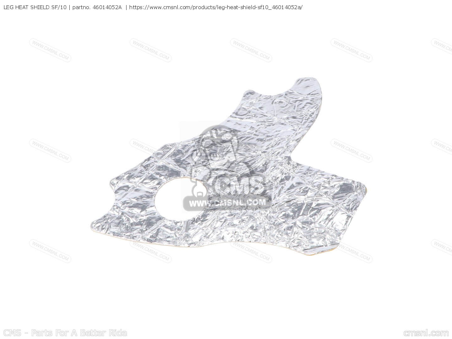 46014052A: LEG HEAT SHIELD SF/10 Ducati - buy the 46014052A at CMSNL