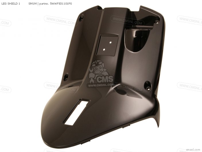 5WWF831101PS: Leg Shield 1 Sm1m Yamaha - buy the 5WW-F8311-01-PS at CMSNL