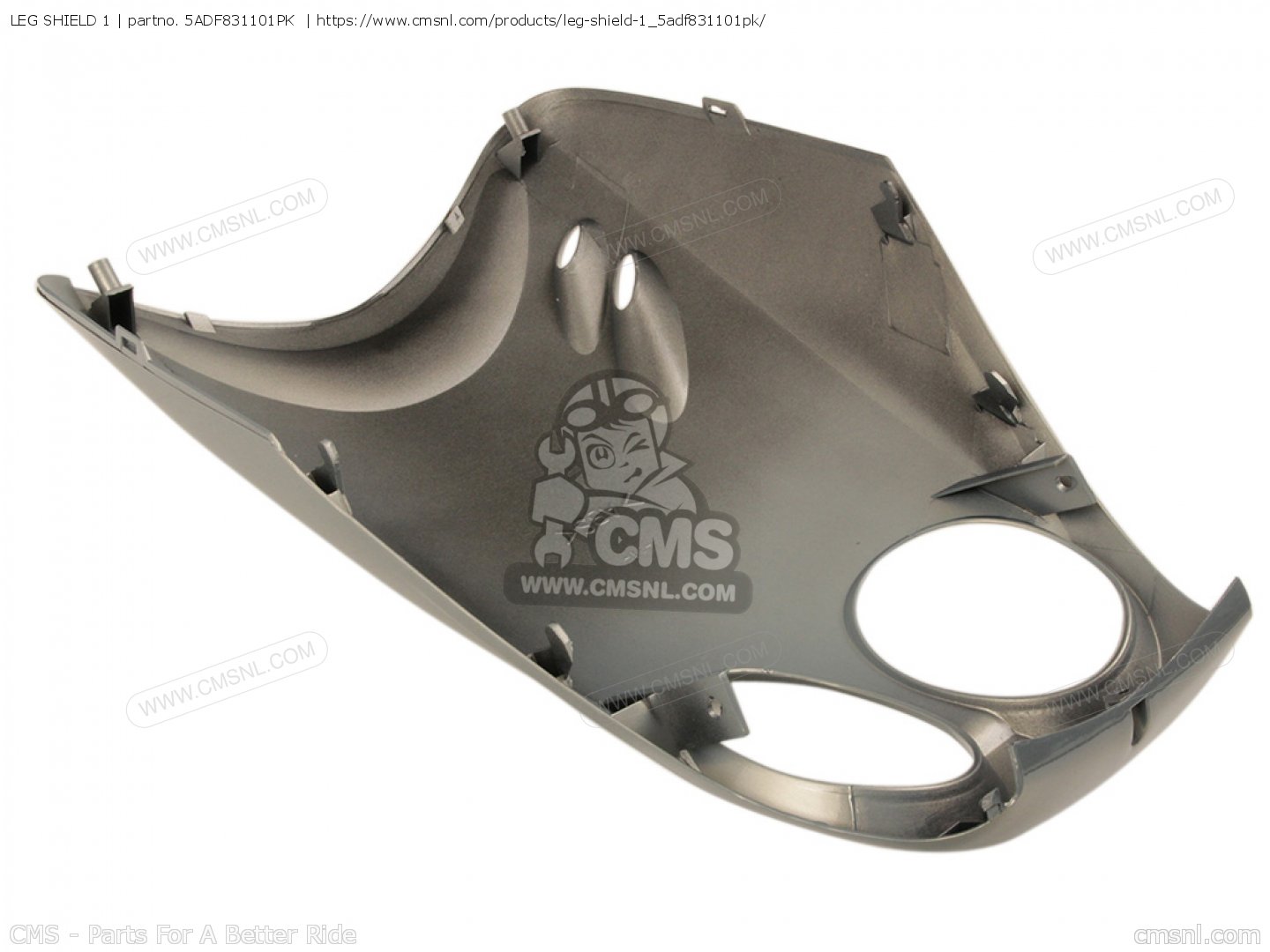 5ADF831101PK: LEG SHIELD 1 Yamaha - buy the 5AD-F8311-01-PK at CMSNL