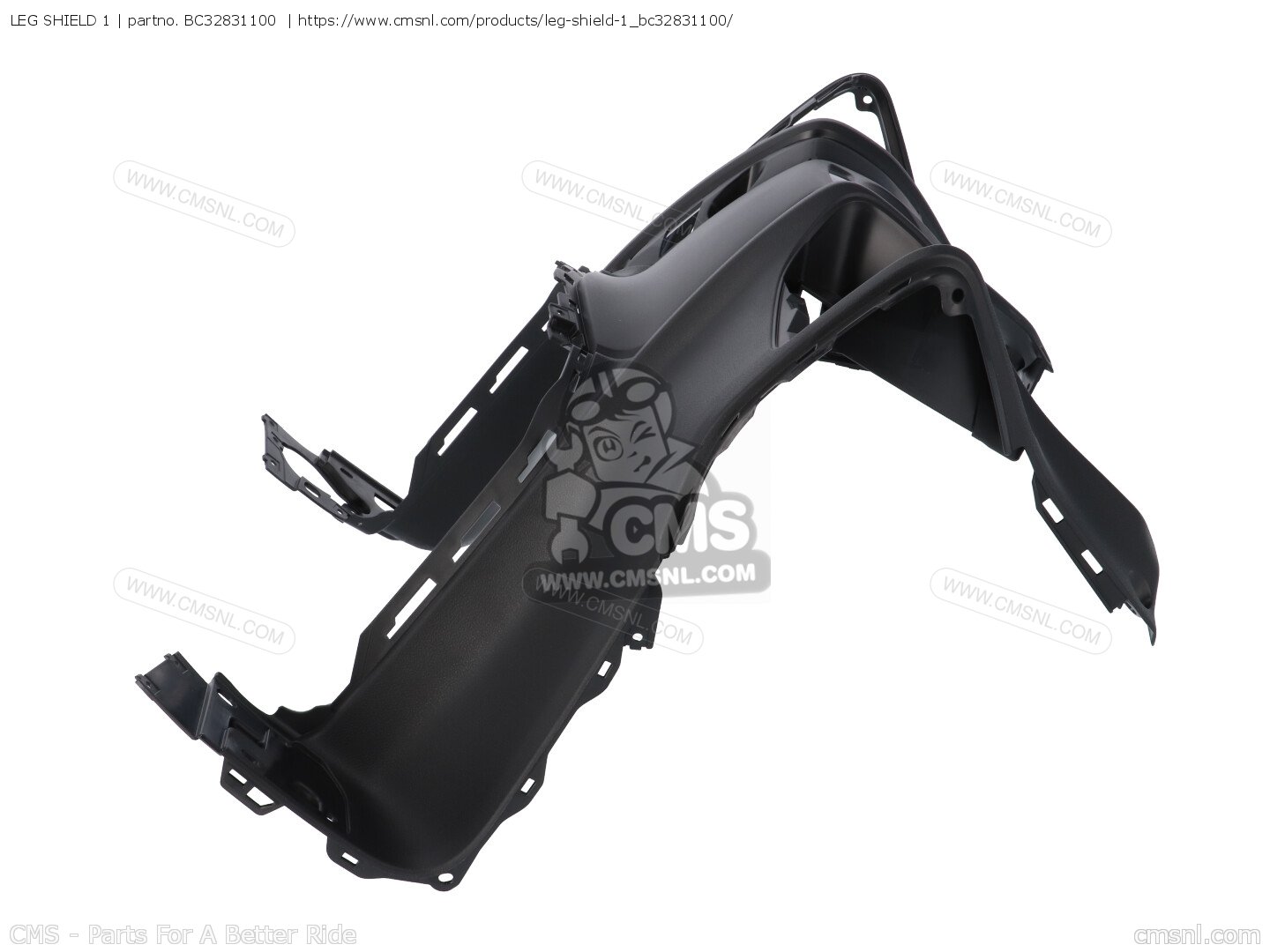 BC32831100: LEG SHIELD 1 Yamaha - buy the BC3-28311-00-00 at CMSNL