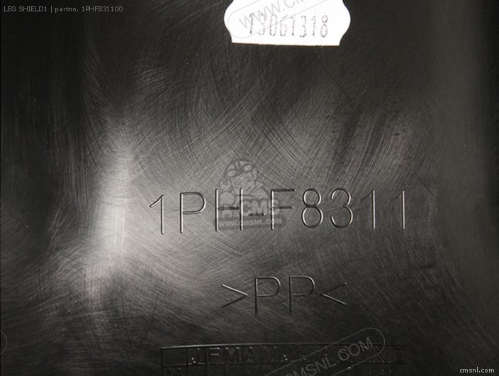 1PHF831100: LEG SHIELD1 Yamaha - buy the 1PH-F8311-00-00 at CMSNL