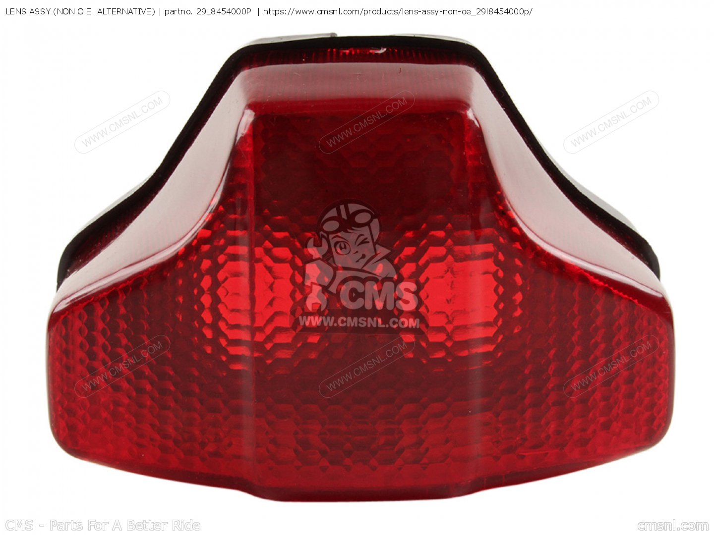 LENS ASSY for RZ350 1984 (E) USA - order at CMSNL