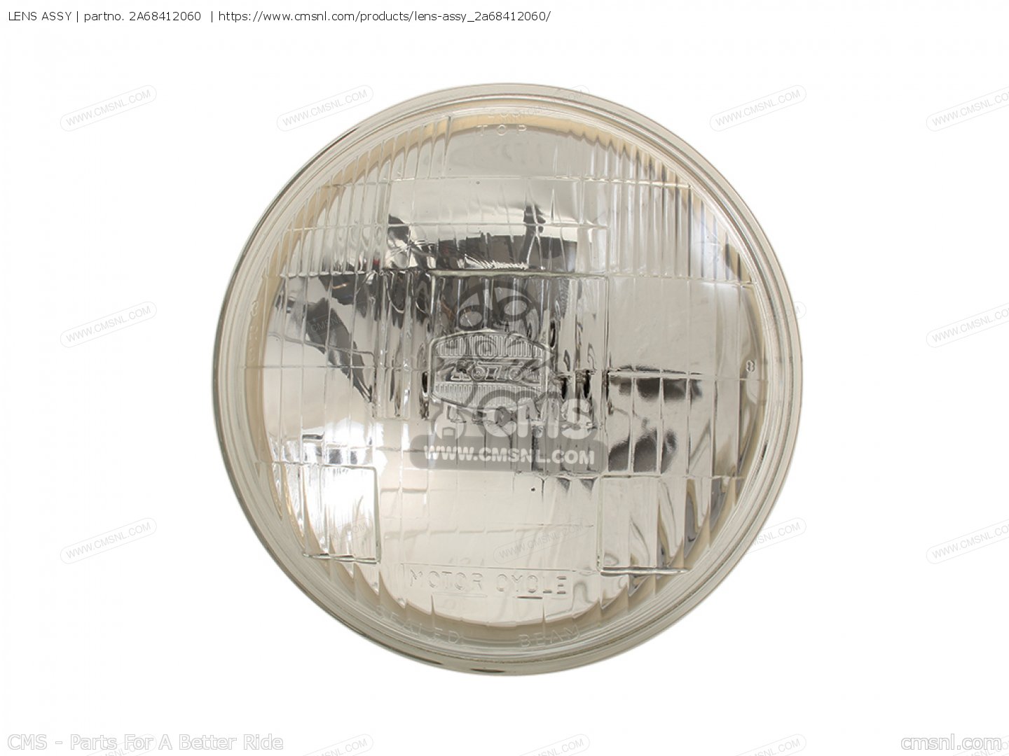 2A68412060: LENS ASSY Yamaha - buy the 2A6-84120-60-00 at CMSNL