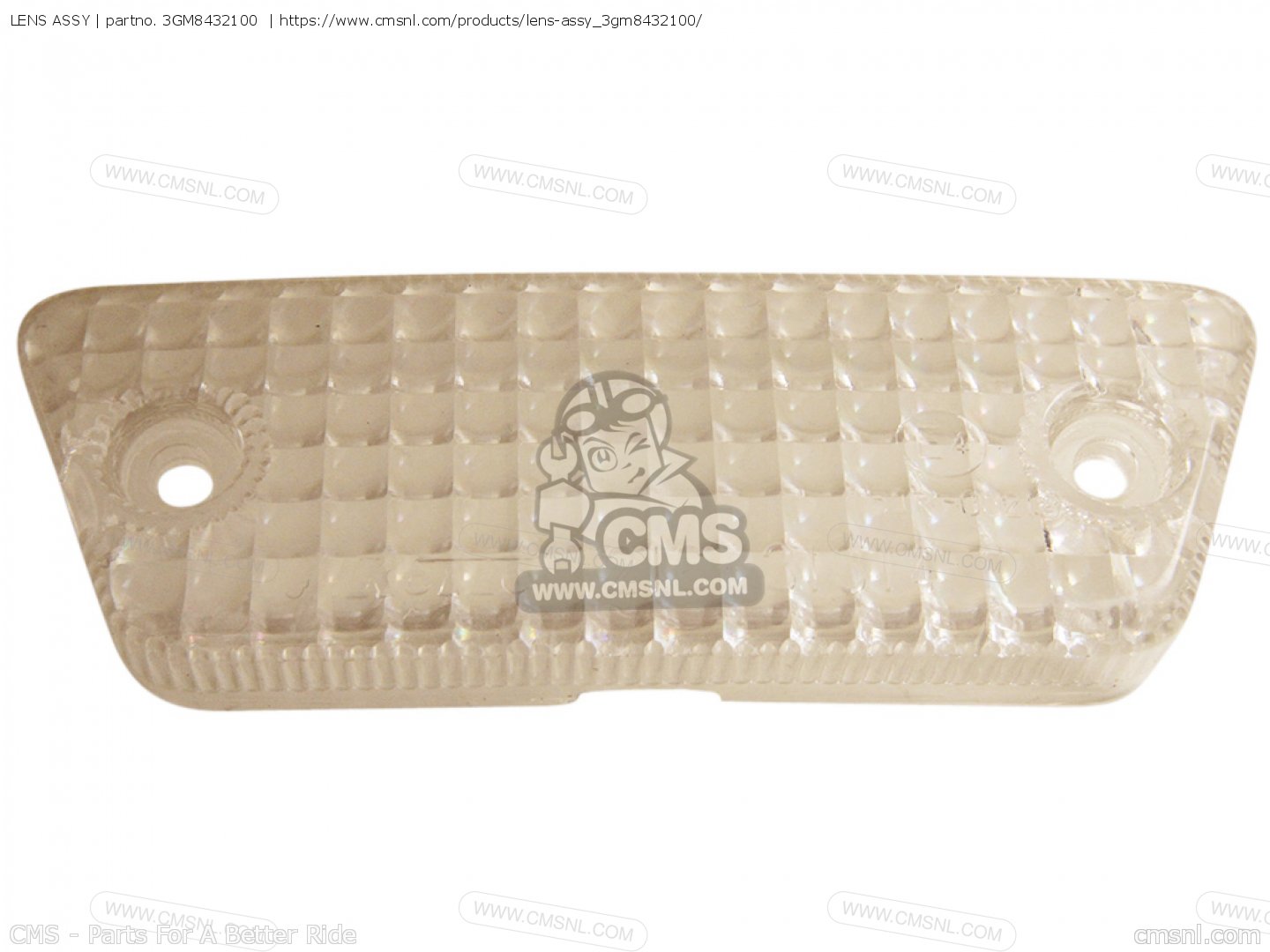 LENS ASSY for TDM850 1994 3VD8 SPAIN 243VD-352S2 - order at CMSNL