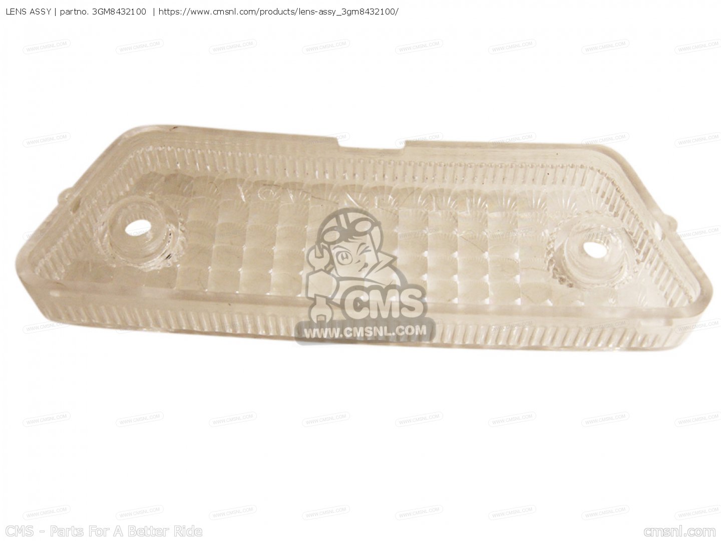 LENS ASSY for TDM850 1994 3VD8 SPAIN 243VD-352S2 - order at CMSNL