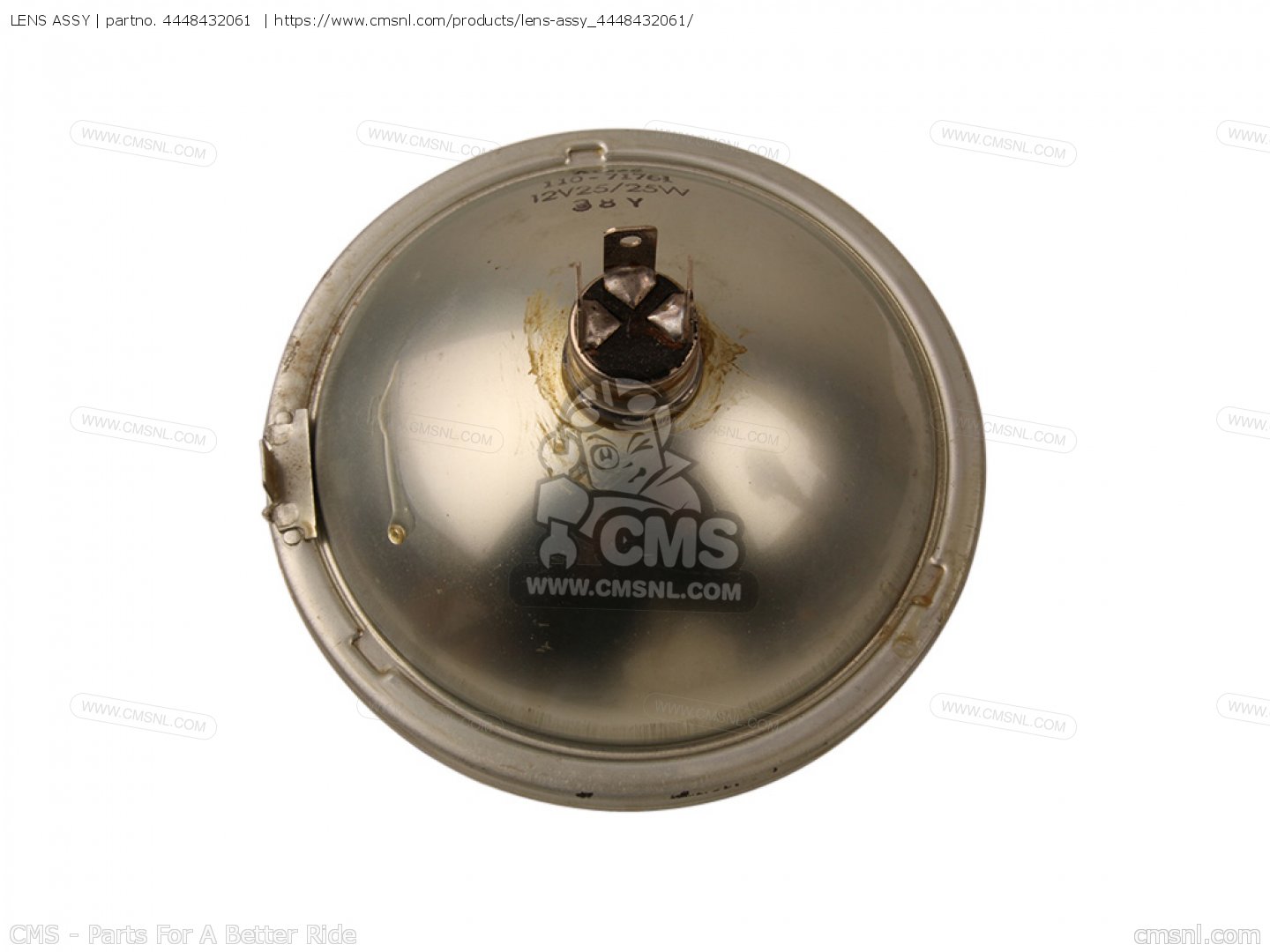 4448432061: Lens Assy Yamaha - buy the 444-84320-61 at CMSNL