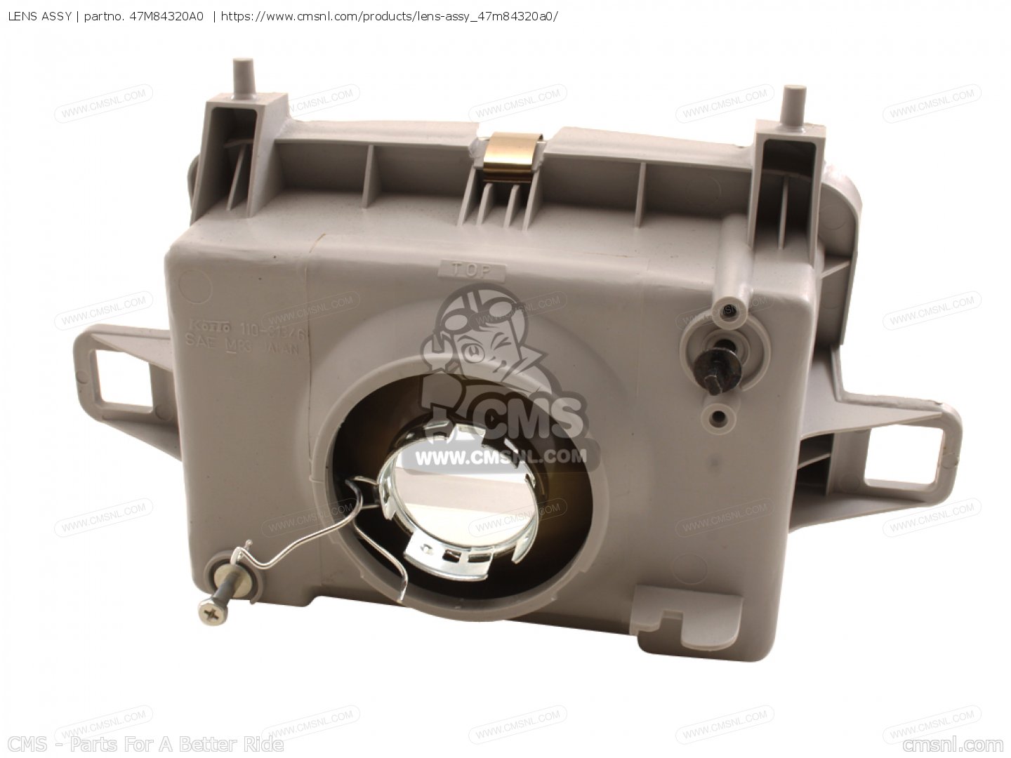 47M84320A0: LENS ASSY Yamaha - buy the 47M-84320-A0-00 at CMSNL