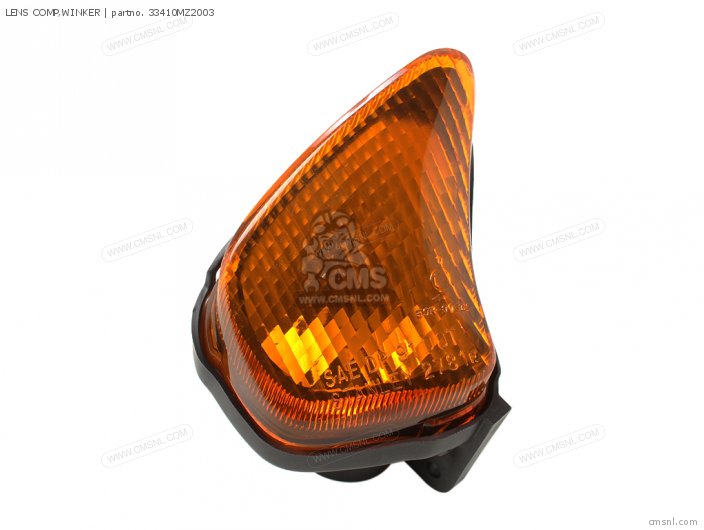 33410MZ2003: Lens Comp,winker Honda - buy the 33410-MZ2-003 at CMSNL