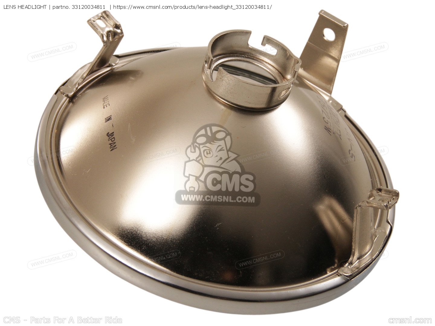 33120034811: LENS HEADLIGHT Honda - buy the 33120-034-811 at CMSNL