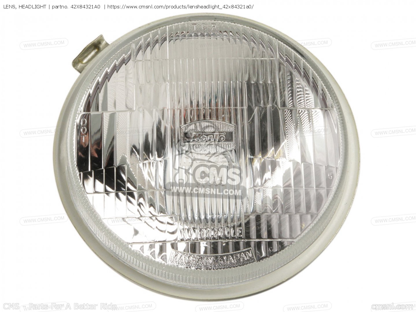 LENS, HEADLIGHT for Yamaha - order at CMSNL