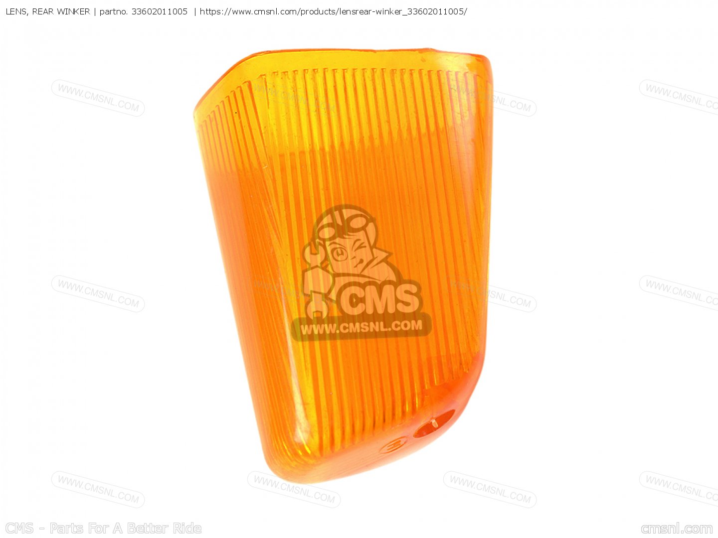 33602011005: LENS, REAR WINKER Honda - buy the 33602-011-005 at CMSNL