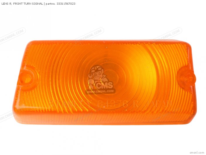 LENS R, FRONT TURN SIGNAL for TN360 MINI TRUCKS - order at CMSNL