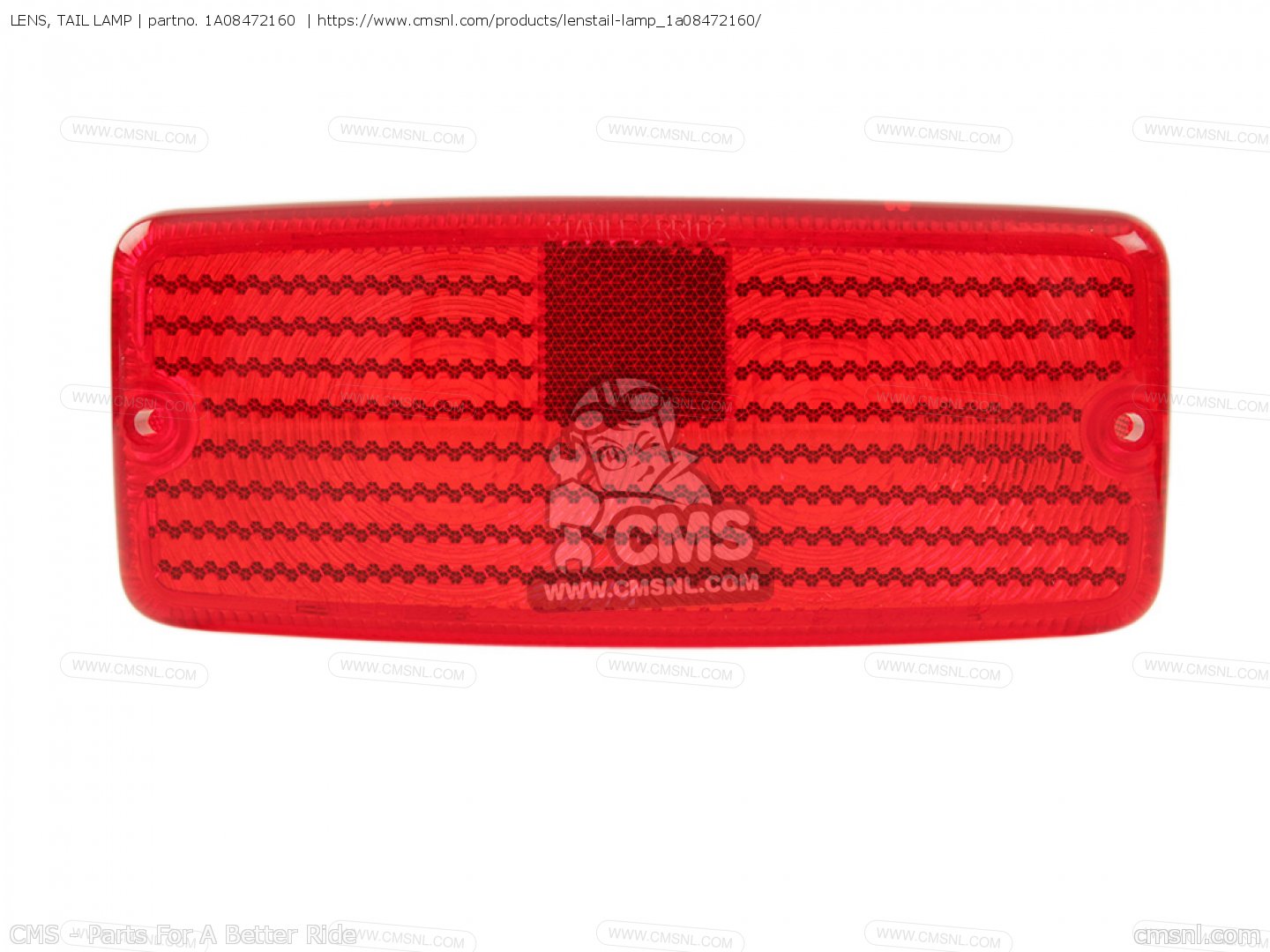 LENS, TAIL LAMP for Yamaha - order at CMSNL