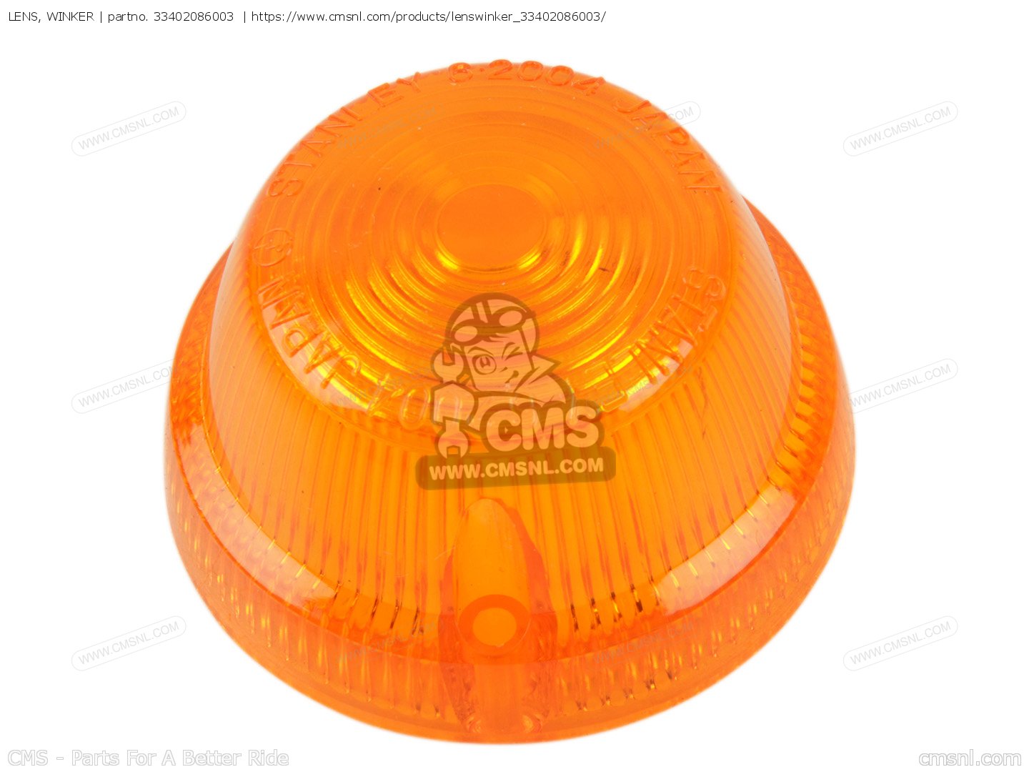 33402086003: LENS, WINKER Honda - buy the 33402-086-003 at CMSNL