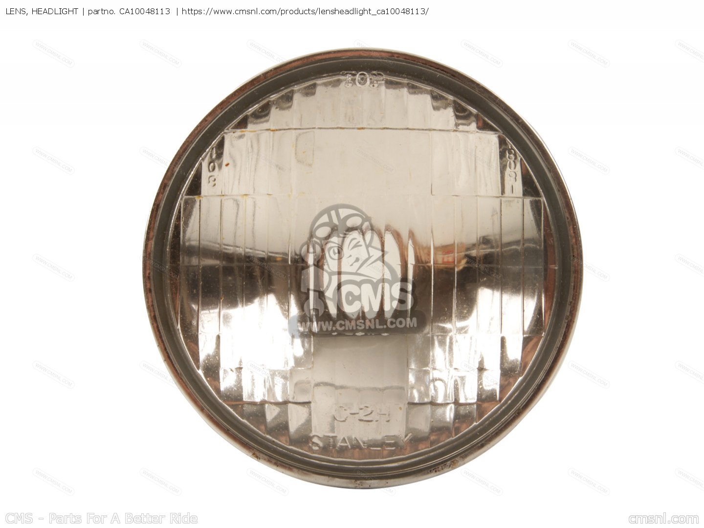 CA10048113: Lens, Headlight Honda - buy the CA100-481-13 at CMSNL