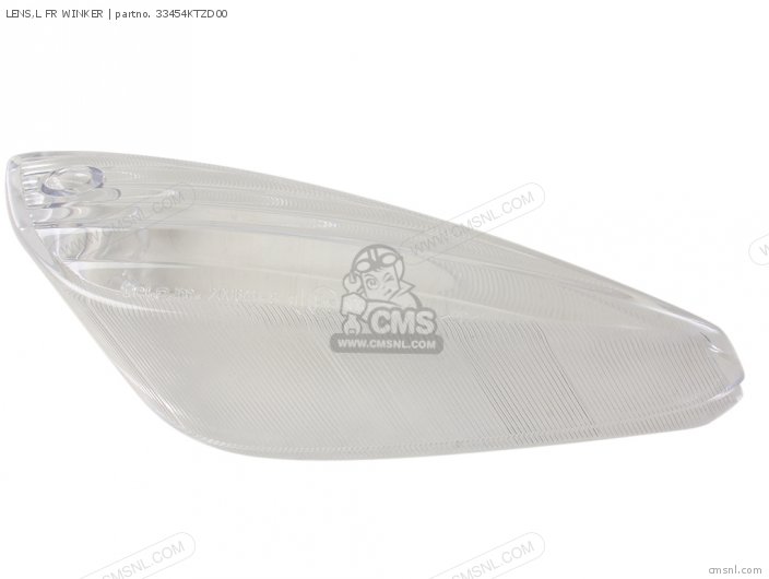 33454KTZD00: LENS,L FR WINKER Honda - buy the 33454-KTZ-D00 at CMSNL