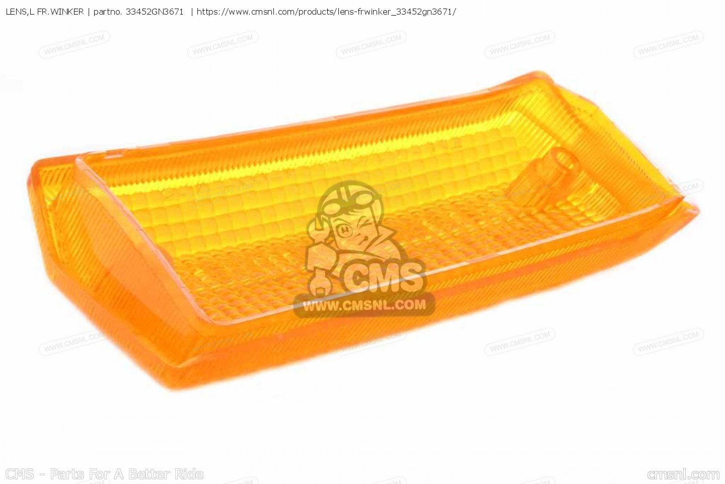 LENS,L FR.WINKER for NH80 AERO 80 1985 (F) USA - order at CMSNL