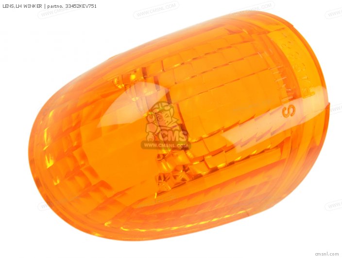 33452KEV751: Lens,lh Winker Honda - buy the 33452-KEV-751 at CMSNL