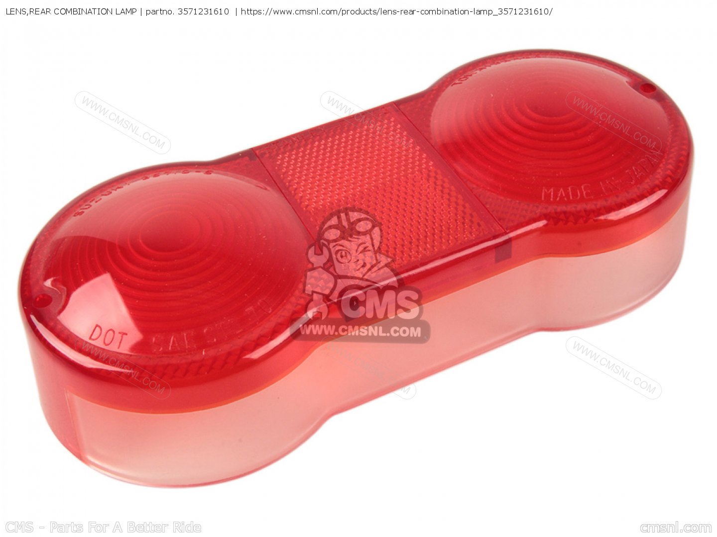 3571231610: LENS,REAR COMBINATION LAMP Suzuki - buy the 35712-31610 at ...