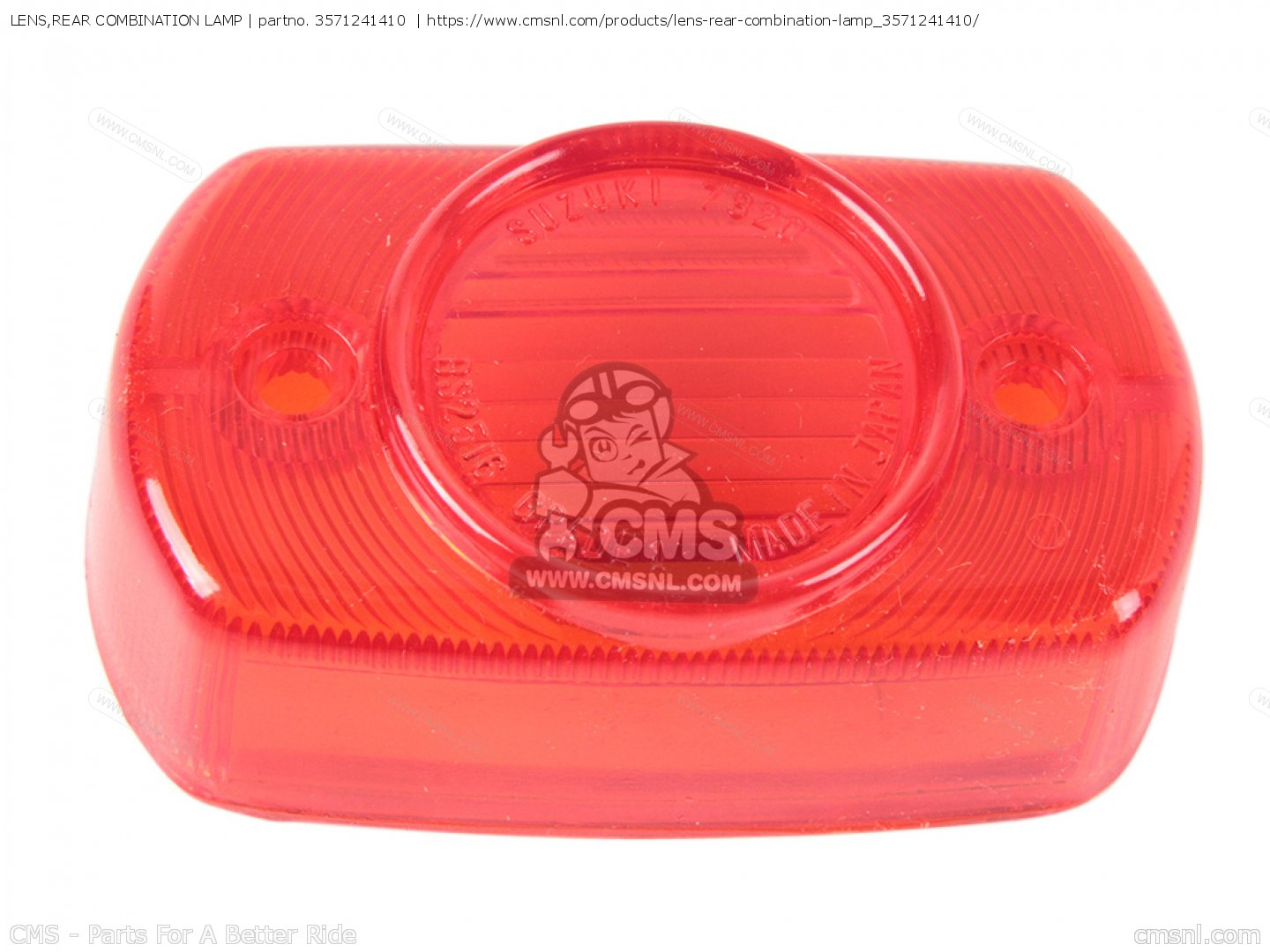 LENS,REAR COMBINATION LAMP for Suzuki - order at CMSNL