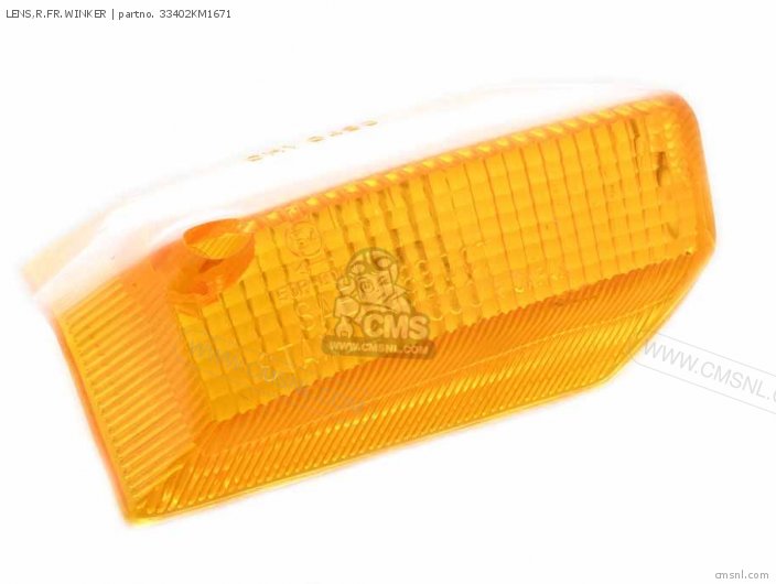 LENS,R.FR.WINKER for CH250 ELITE 250 1985 (F) USA - order at CMSNL