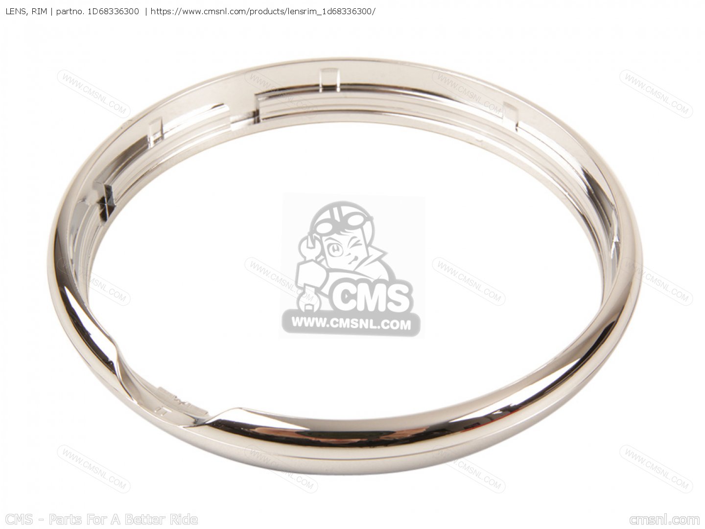 1D68336300: Lens, Rim Yamaha - buy the 1D6-83363-00 at CMSNL