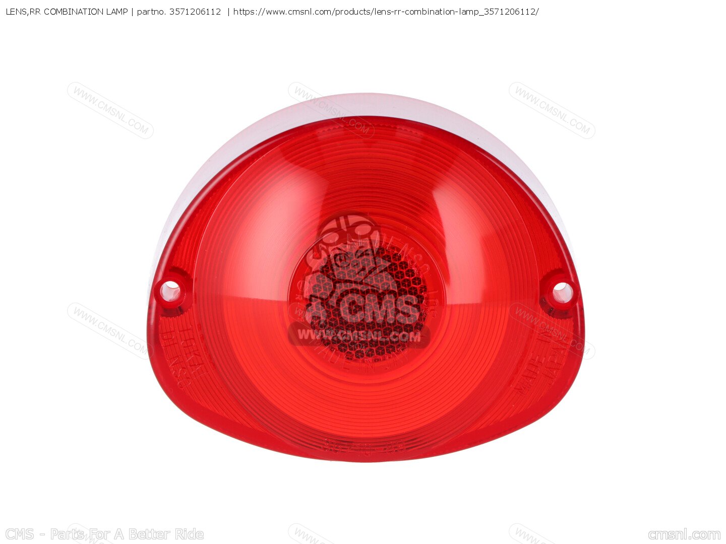 3571206112: LENS,RR COMBINATION LAMP Suzuki - buy the 35712-06112 at CMSNL