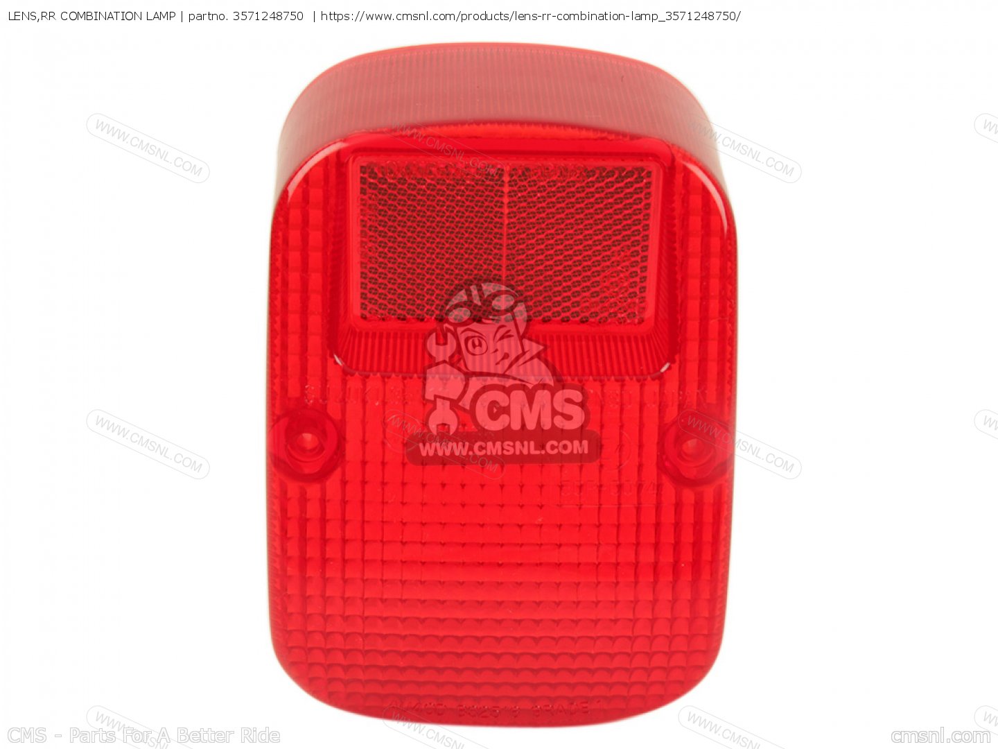 3571248750: LENS,RR COMBINATION LAMP Suzuki - buy the 35712-48750 at CMSNL