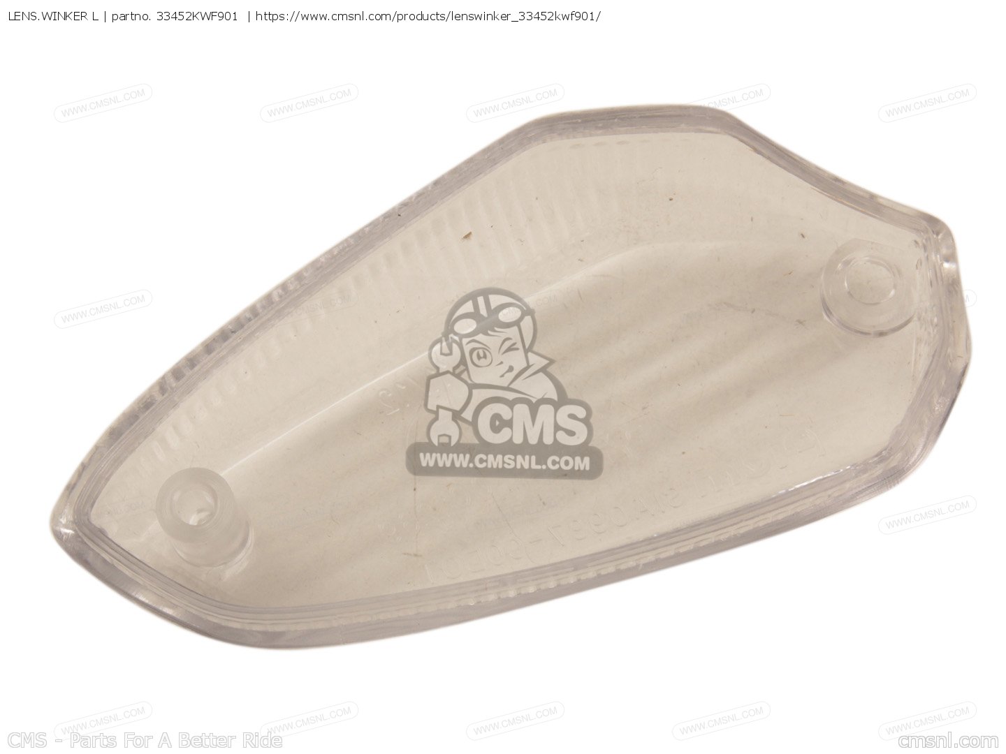 33452KWF901: Lens.winker L Honda - buy the 33452-KWF-901 at CMSNL