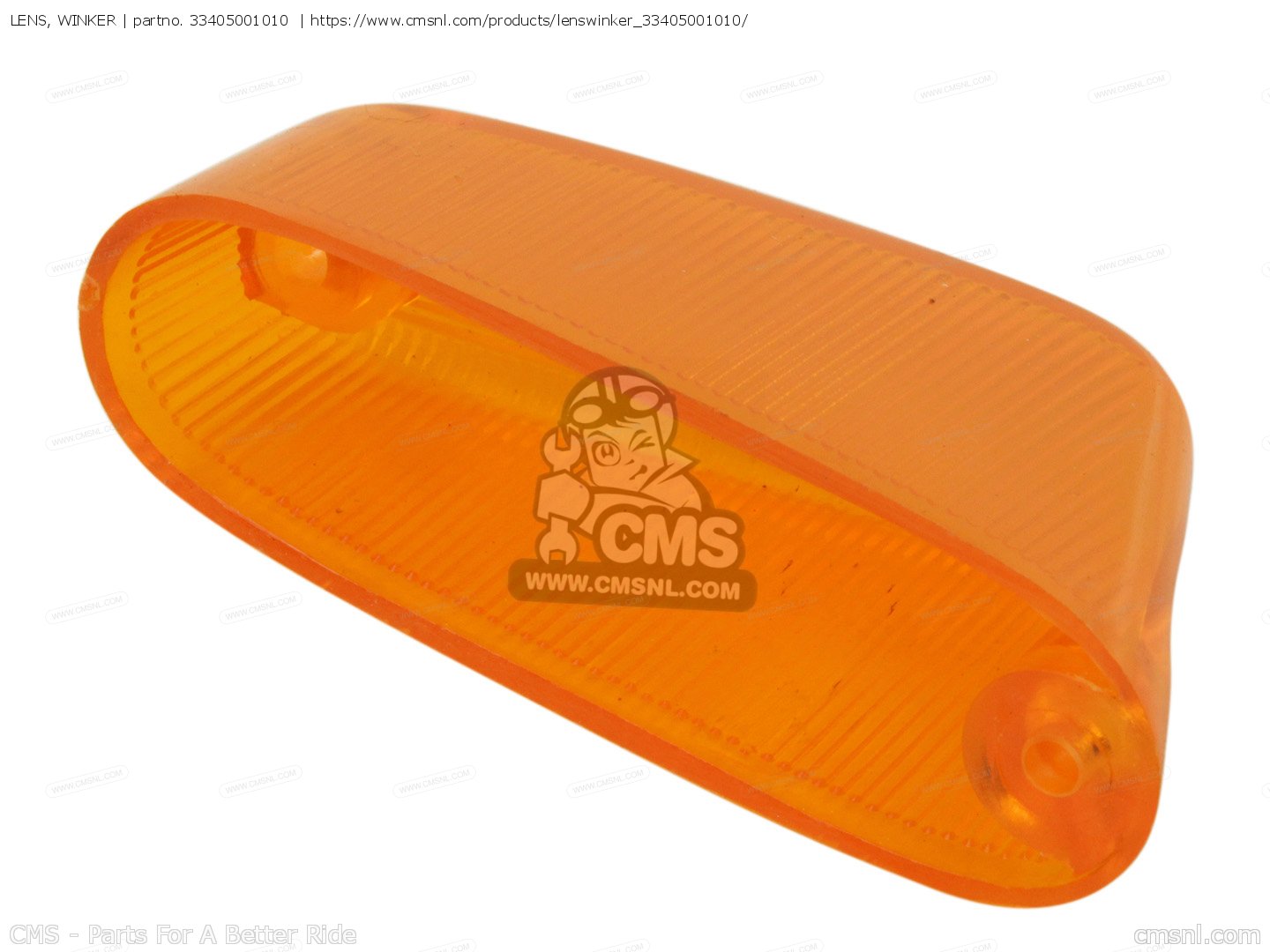 33405-001-010 Lens, Winker, 33405001010 Honda - C102, C105, CD105