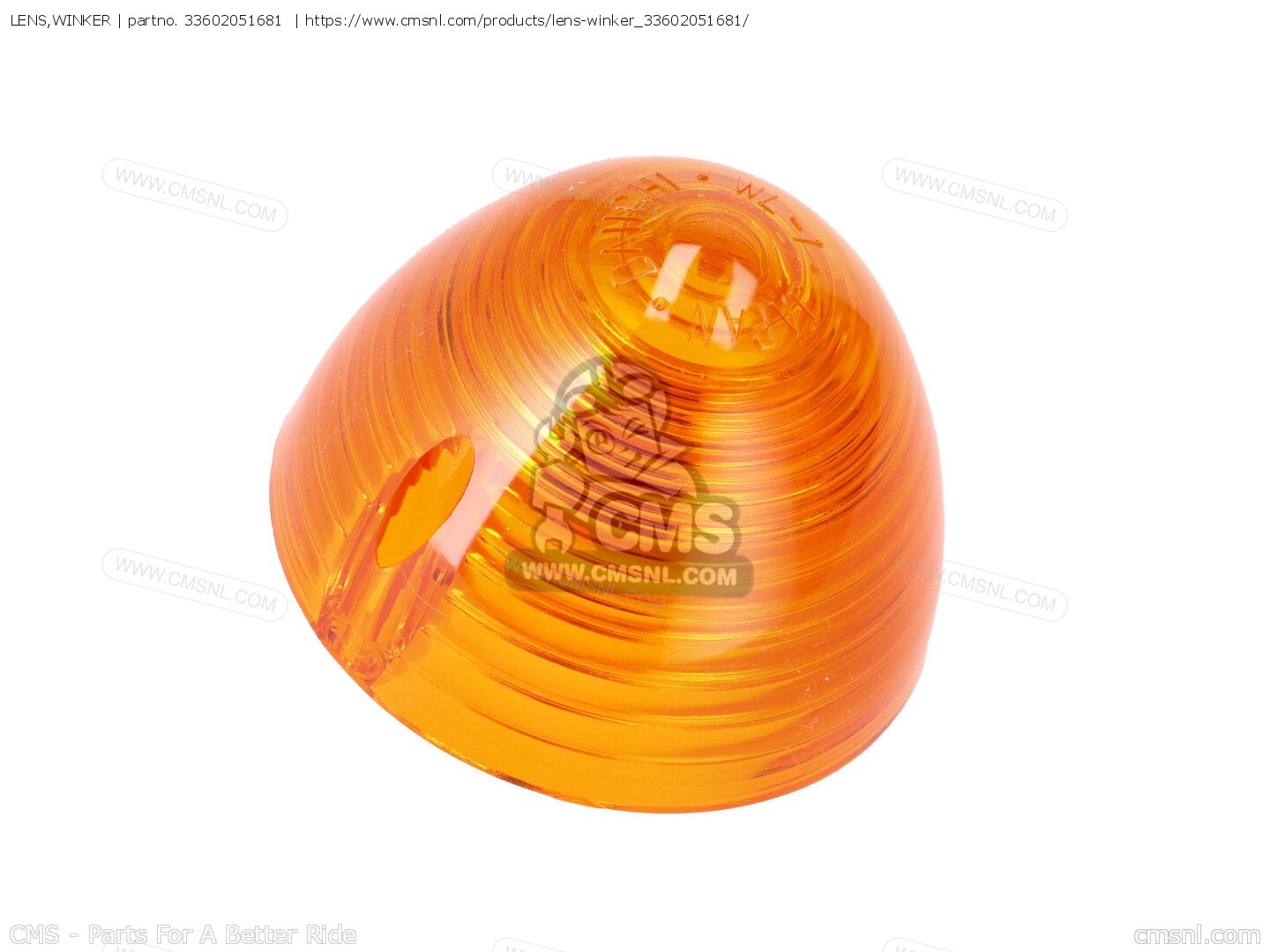 33602051681: LENS,WINKER Honda - buy the 33602-051-681 at CMSNL